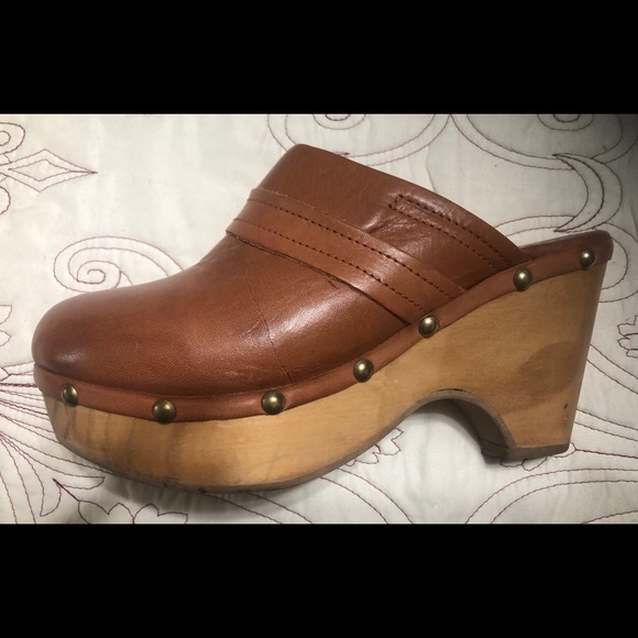 Aldo | Shoes | Aldo Caramel Clog | Poshmark